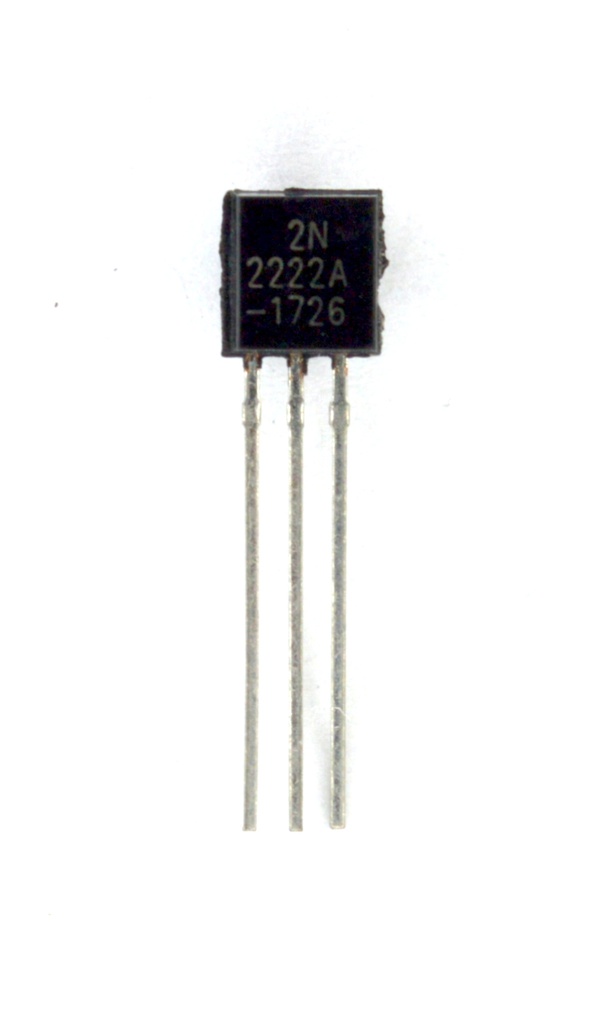 Transistor NPN 2N2222A 40V 600mA TO-92 | Digital CoDesign